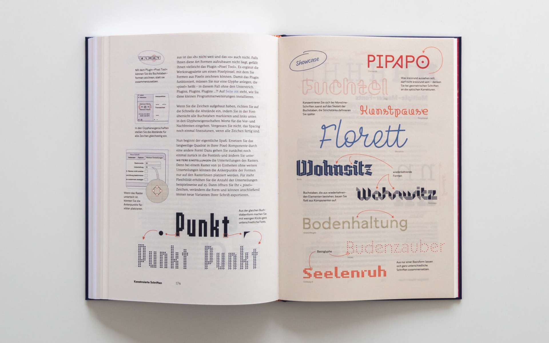 Type Design Book »Making Fonts« by Chris Campe and Ulrike Rausch