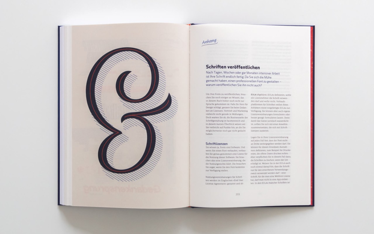 Type Design Book »Making Fonts« by Chris Campe and Ulrike Rausch