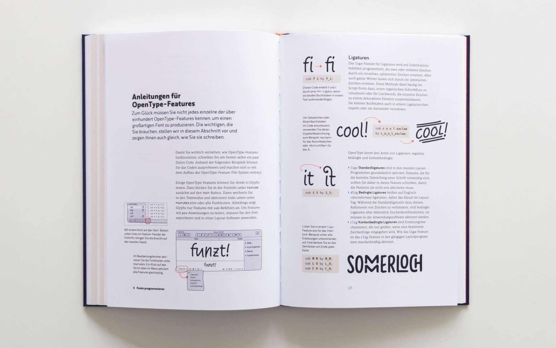 Type Design Book »Making Fonts« by Chris Campe and Ulrike Rausch