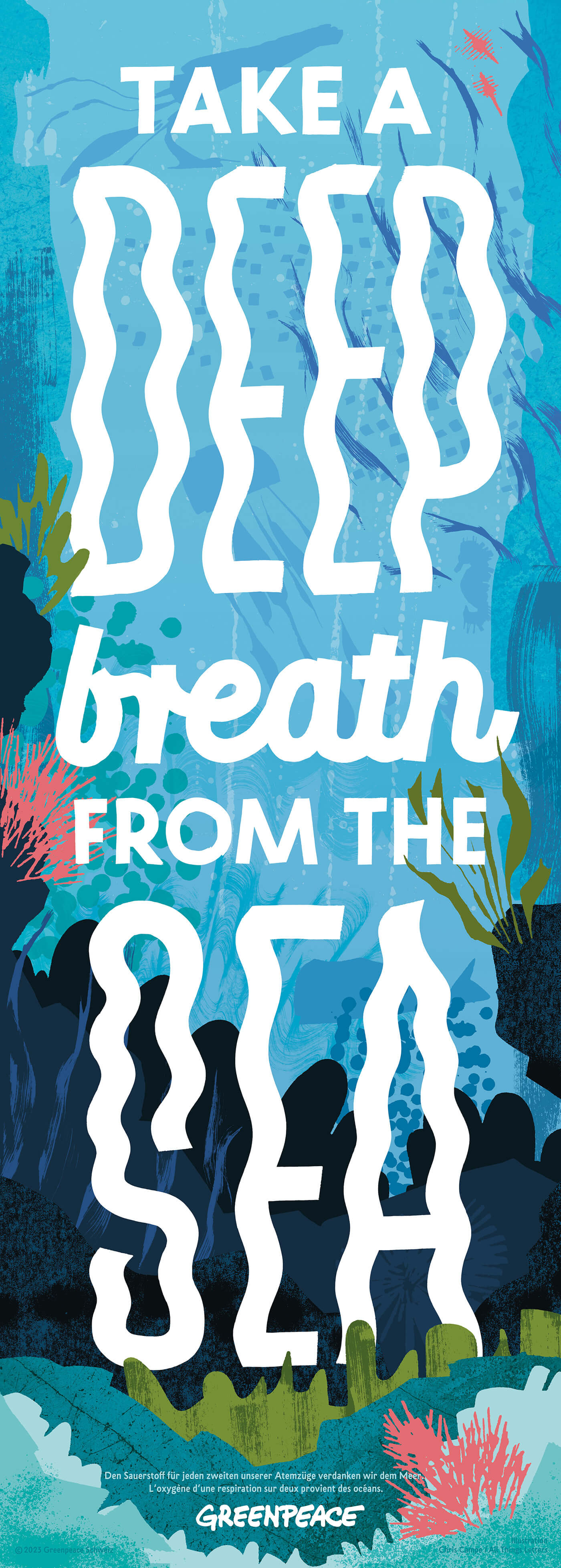 Lettering-Plakat für Greenpeace – All Things Letters