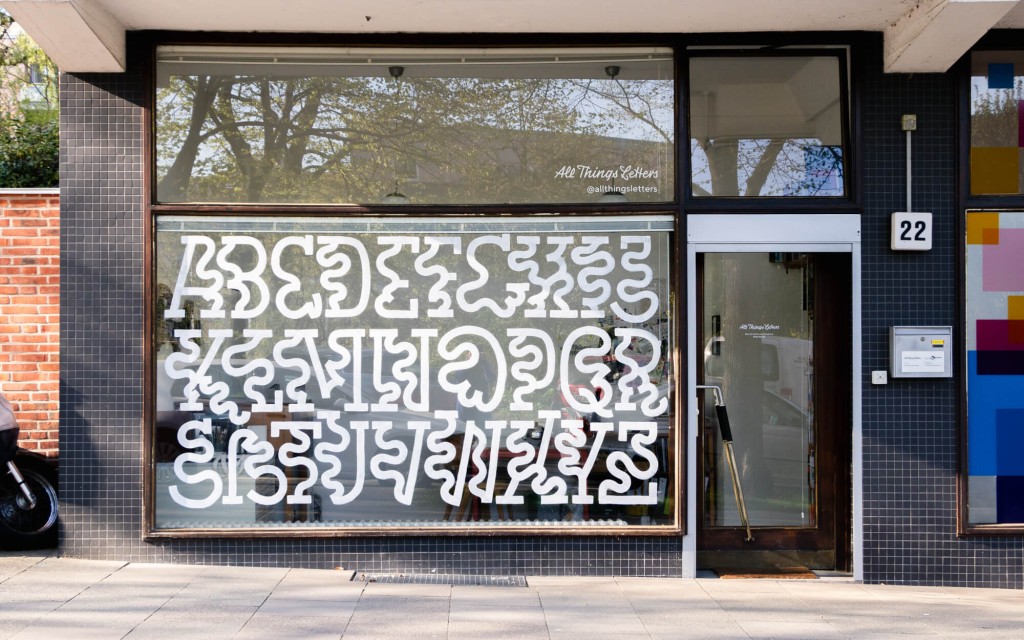 Window Alphabets on Venusberg – All Things Letters