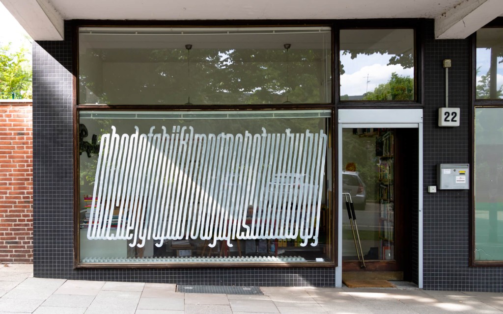 Window Alphabets on Venusberg – All Things Letters