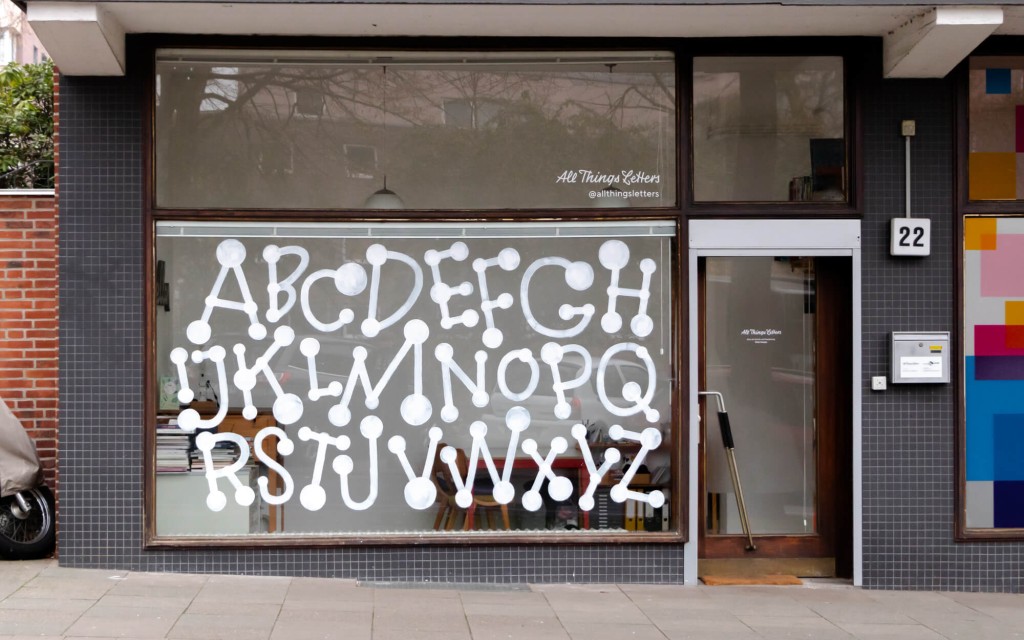 Window Alphabets on Venusberg – All Things Letters