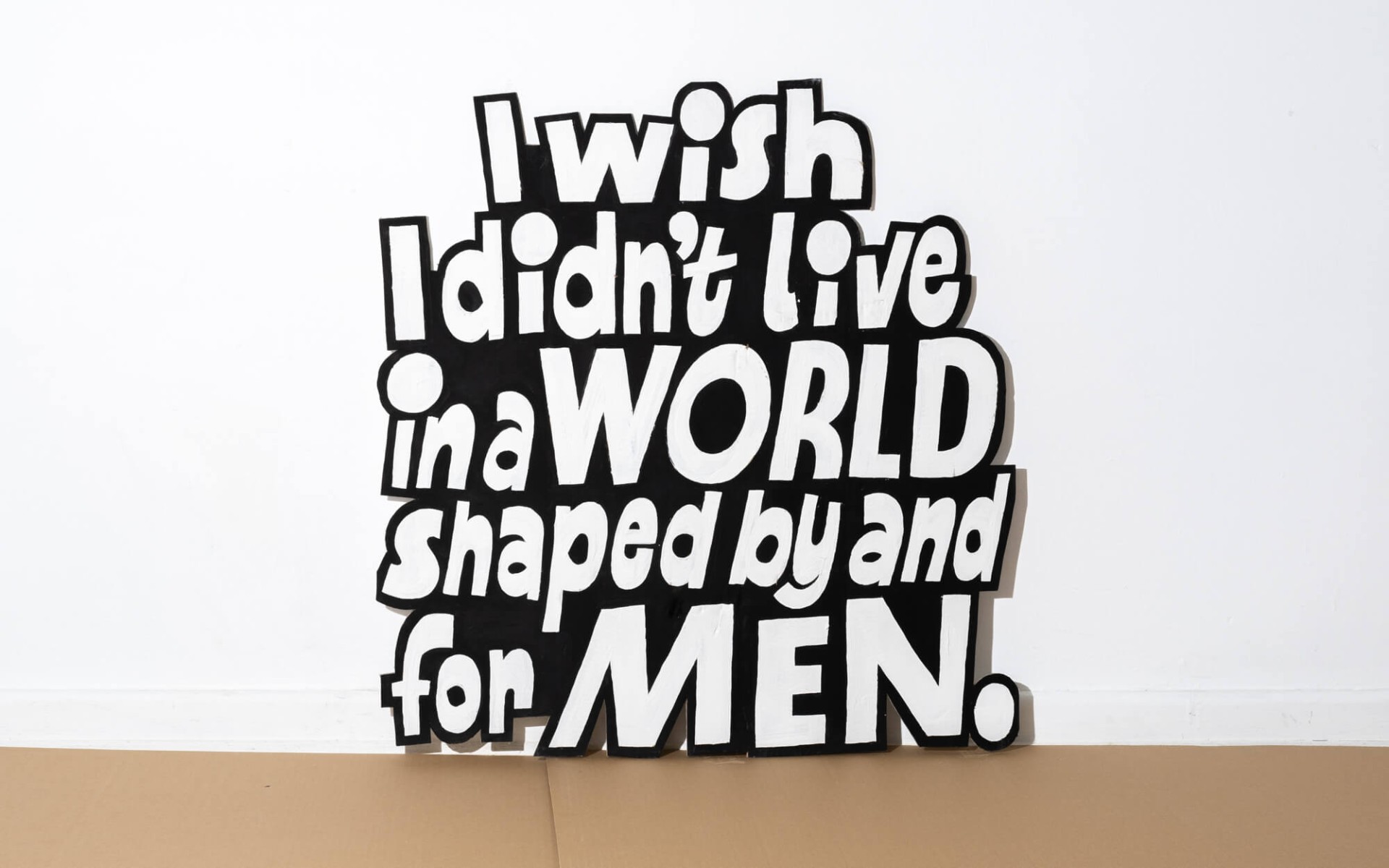 »Manifesto« Installation – All Things Letters