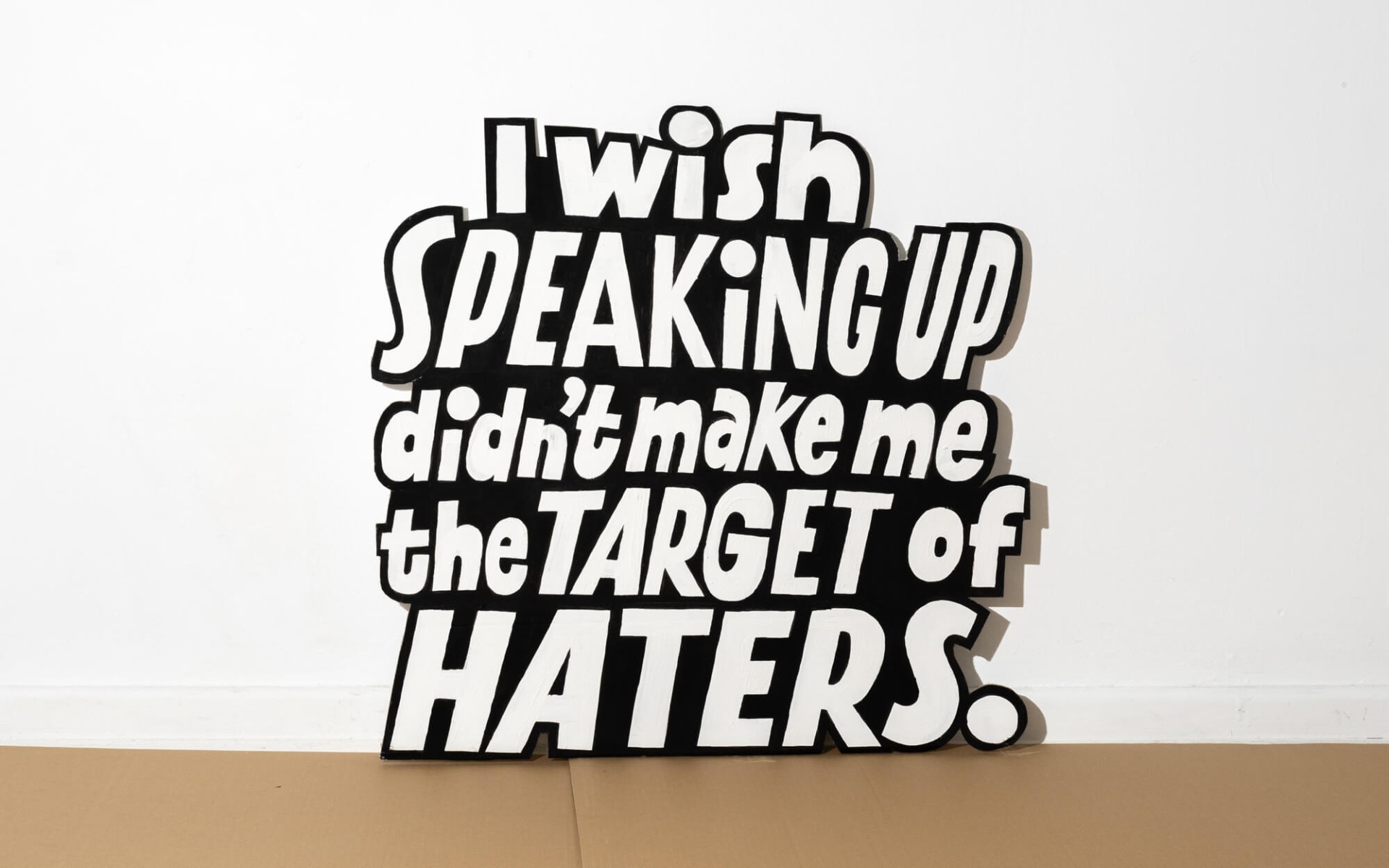 »Manifesto« Installation – All Things Letters