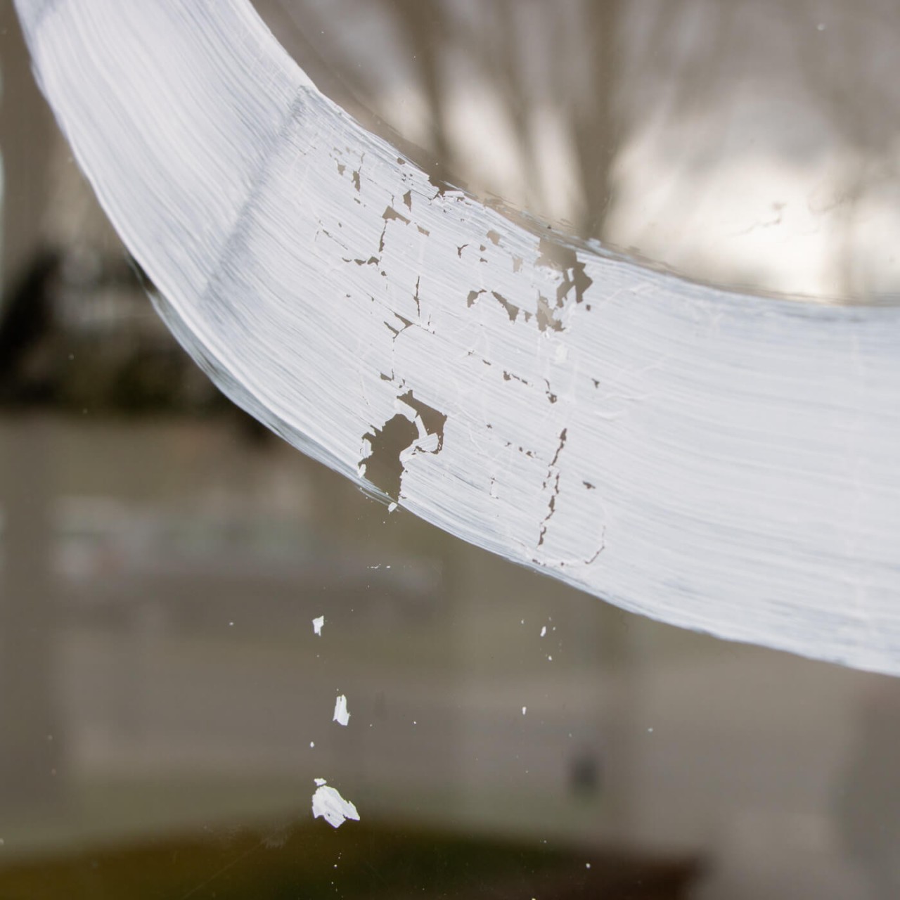 How to Paint a Window with Lettering - All Things Letters