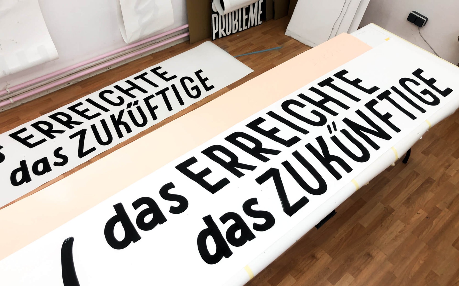 Eventdesign Lettering Banner – All Things Letters