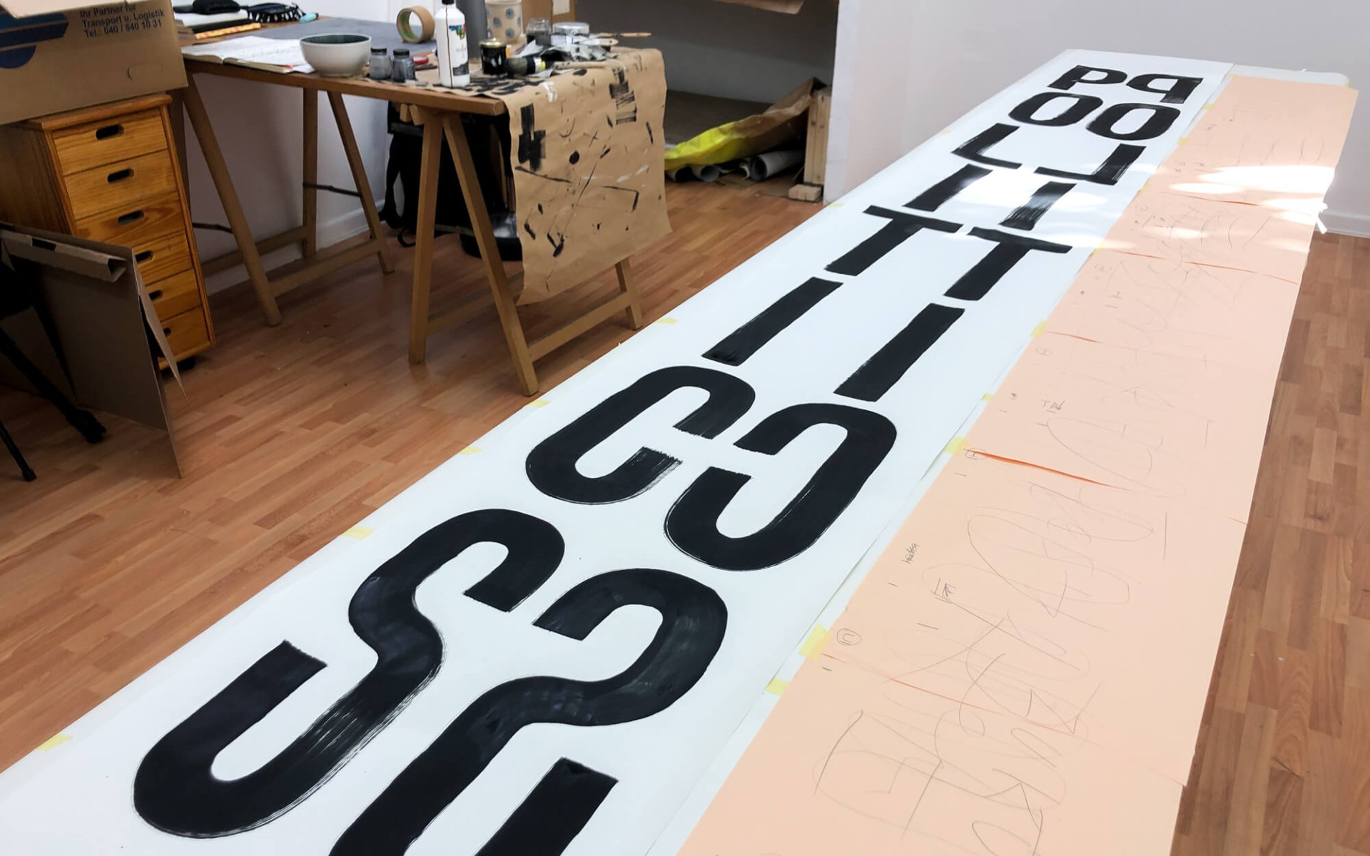 Eventdesign Lettering Banner – All Things Letters